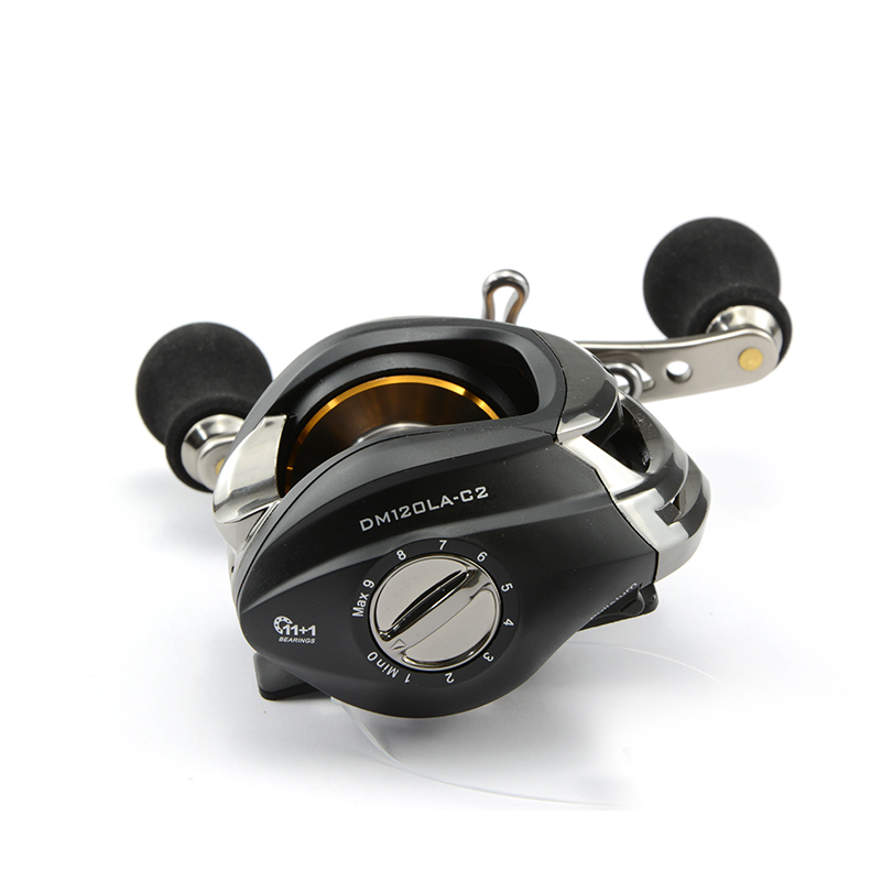12BB Bait casting Fishing Reel Baitcaster Reels Right/Left Hand ...