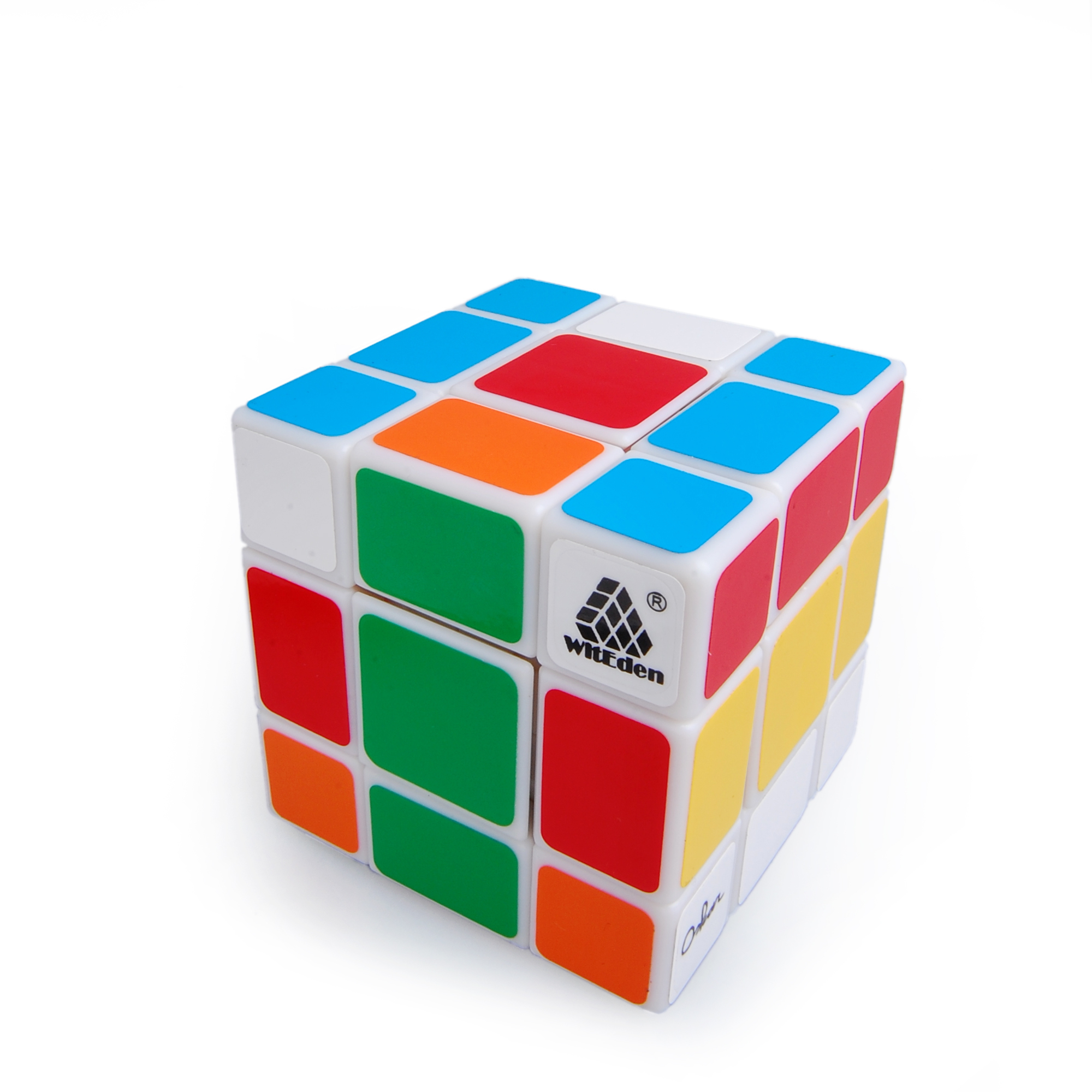 WitEden Oskar 3x3x3 Mixup Cube Puzzle Brain Teaser Game for Kids ...